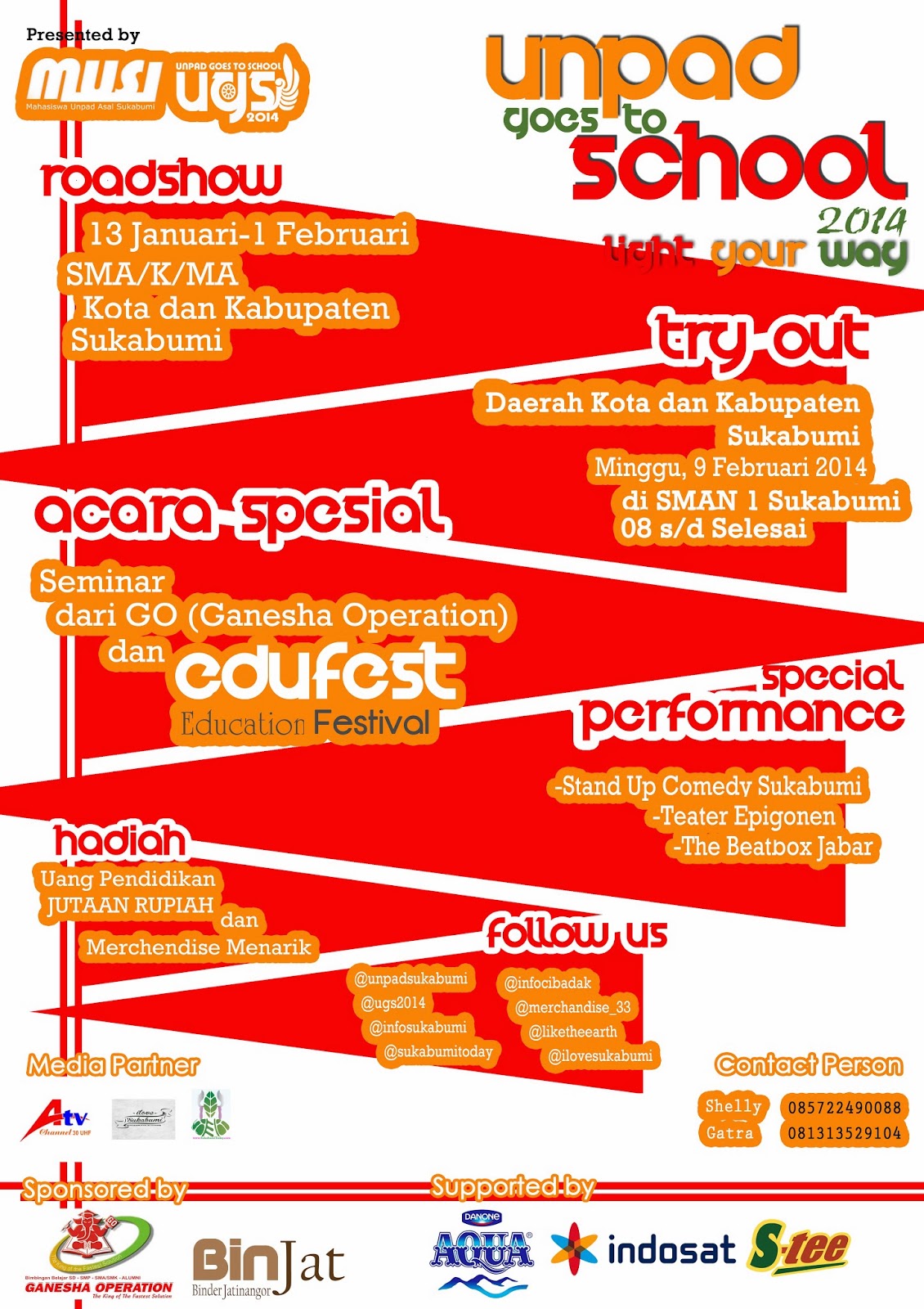 POSTER ~ UNPAD GOES TO SCHOOL