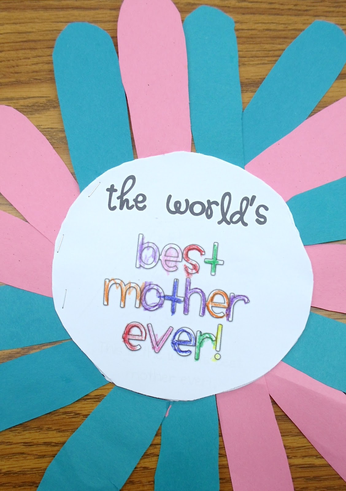 Mother's Day Flower Writing Craftivity | Color Me Kinder