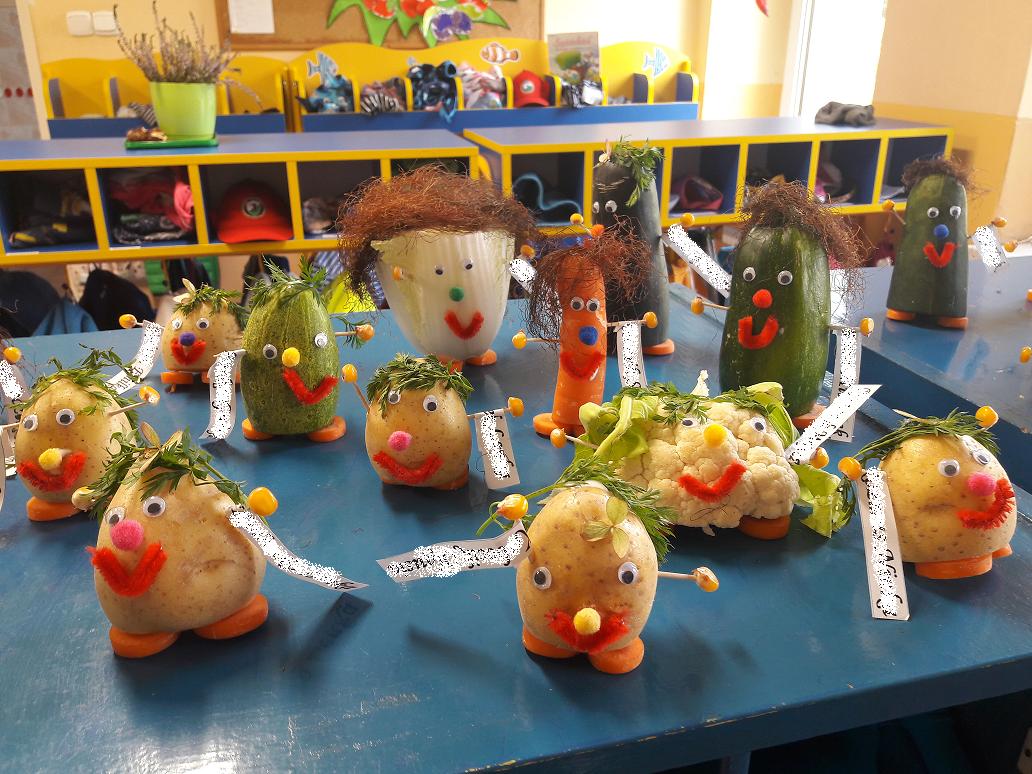 Kreatywnie z dzieckiem - 1: Warzywne Stworki