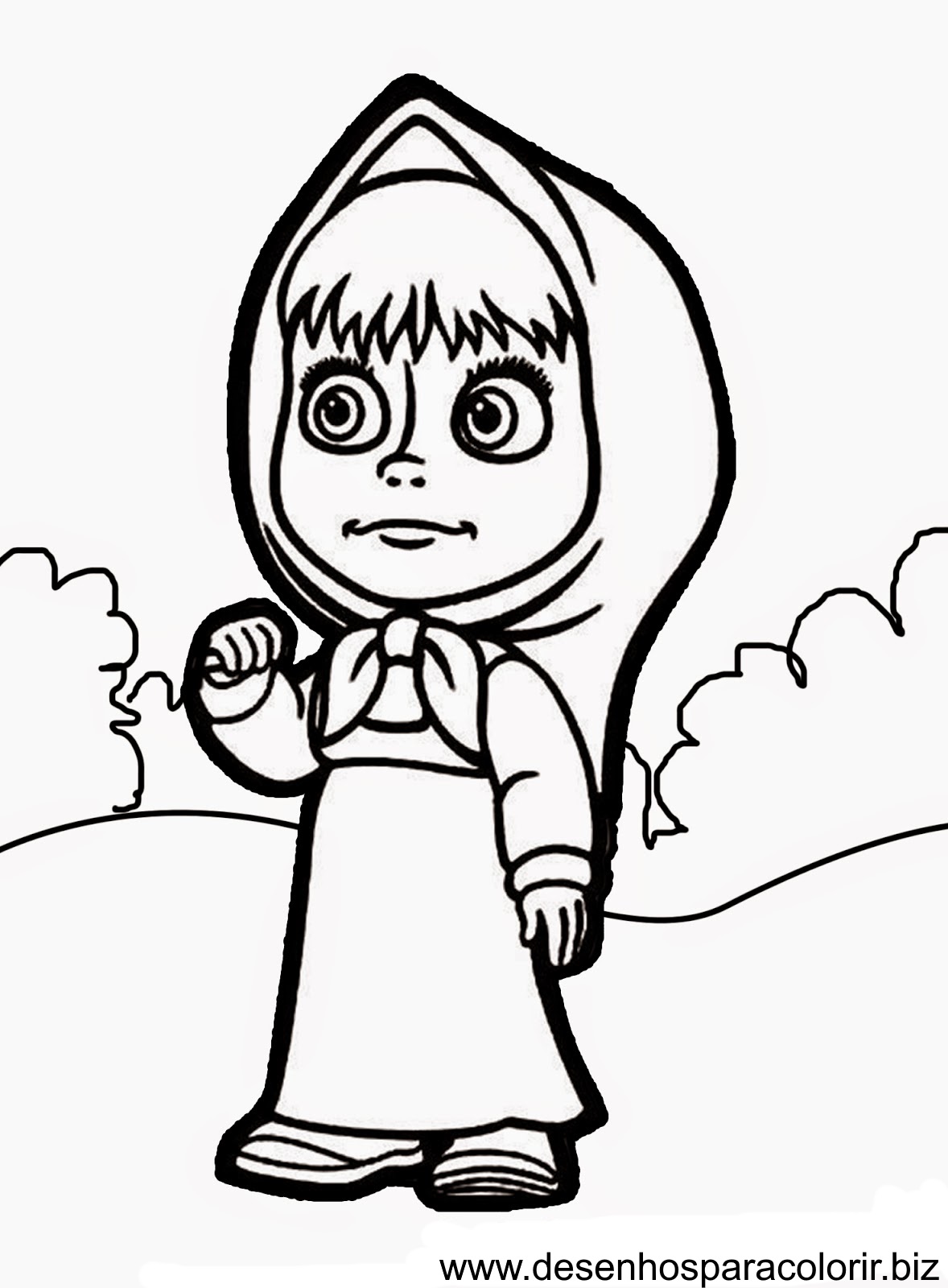 Desenhos para colorir: 36 Desenhos para colorir de Masha e o Urso