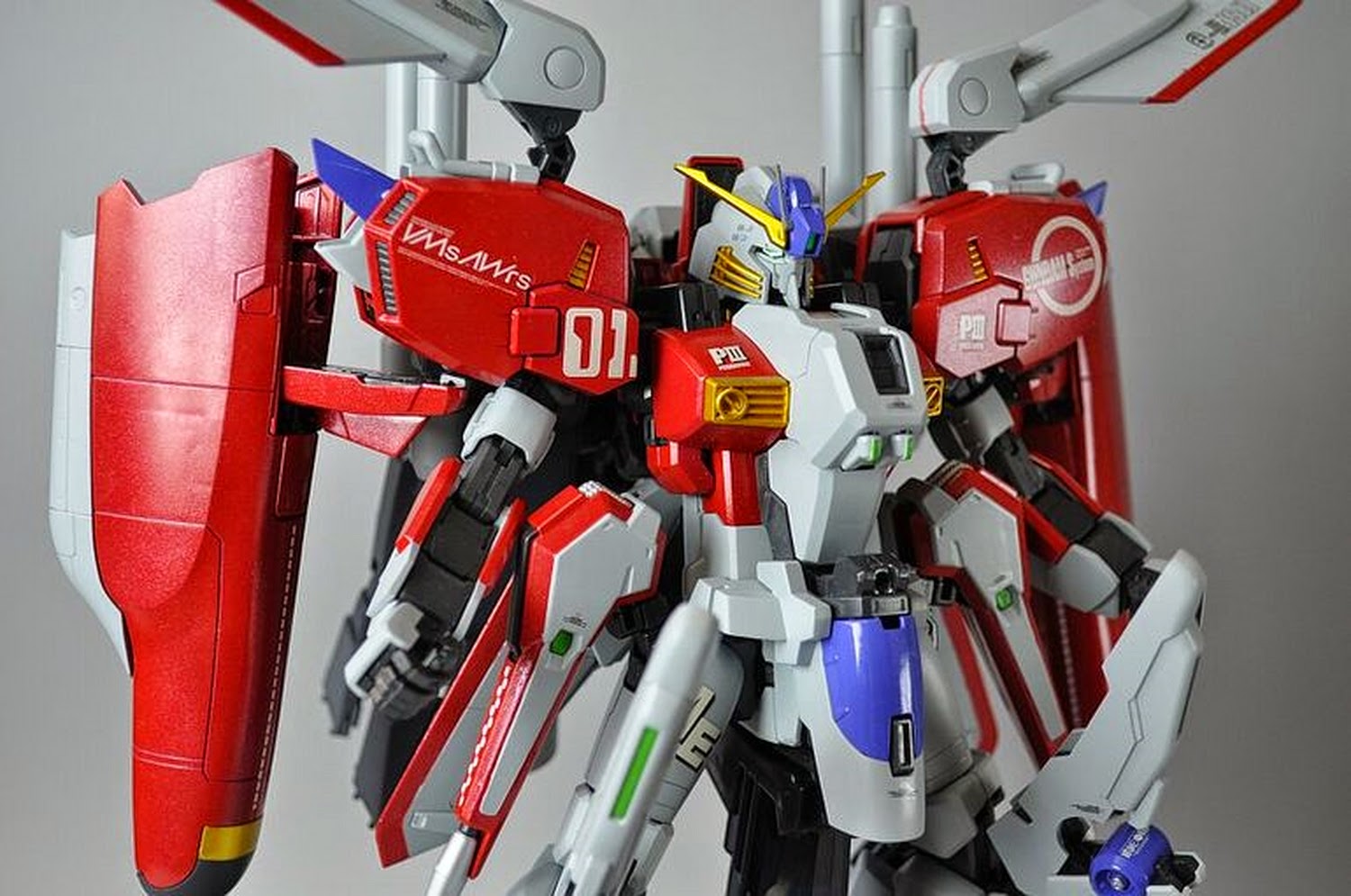 MG 1/100 Gundam Ex-S "Reversal Color ver." Custom Build