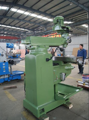 Milling Machine: Vertical turret milling machine