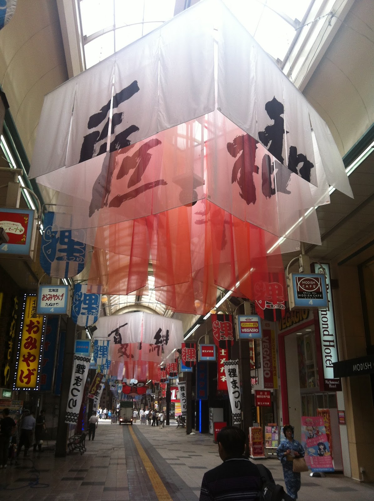 Yume's budget travel to Japan: Tanukikoji Shopping Arcade