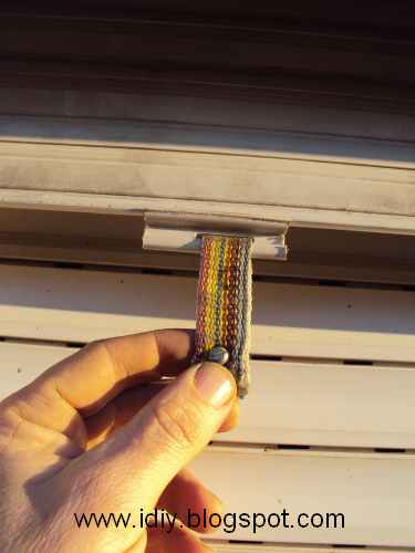 Diary of A Handyman !: How to Repair a Broken Rolling Window Shutter.