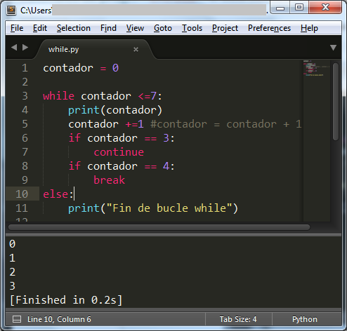 Programación, tecnología y seguridad: 12. Bucle While en Python
