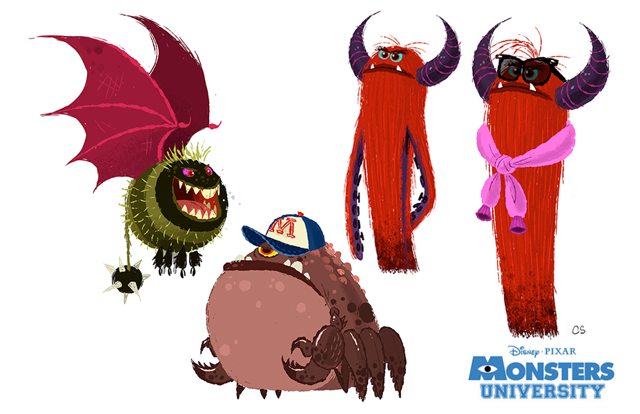 Spungella: Monsters University - Artwork