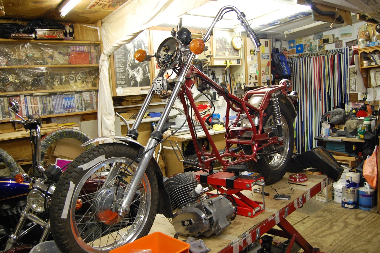 The ministry of Restoration.: 1974 Fantic Chopper 125cc