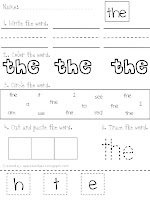 Lovely Literacy & More: Sight Word Study