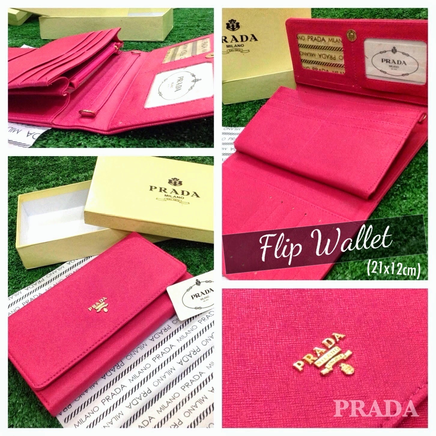 Sarae Butik: Dompet Flip Prada