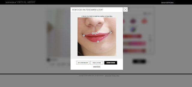 Sephora Virtual Artist : Play & Swatch - Stevie Wong