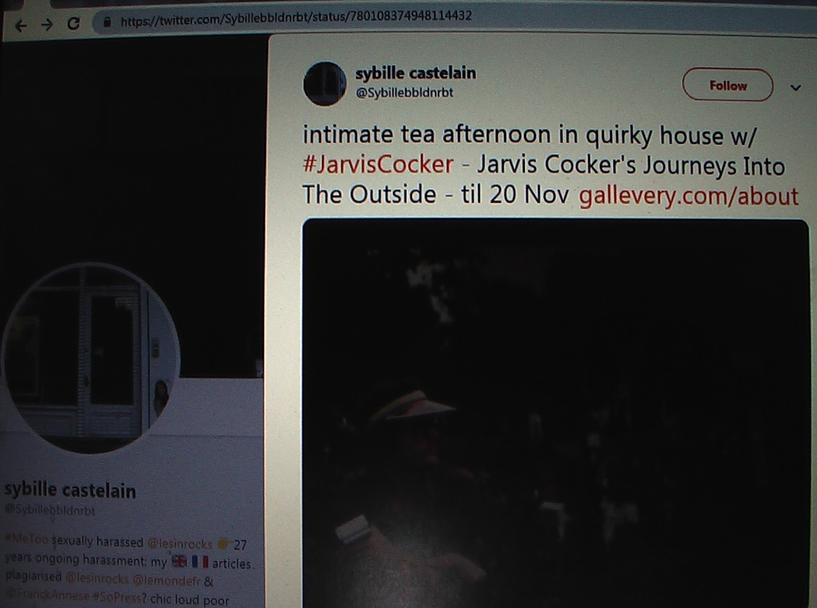 babylondonorbital: Dear Carole Boinet @ Les Inrockuptibles