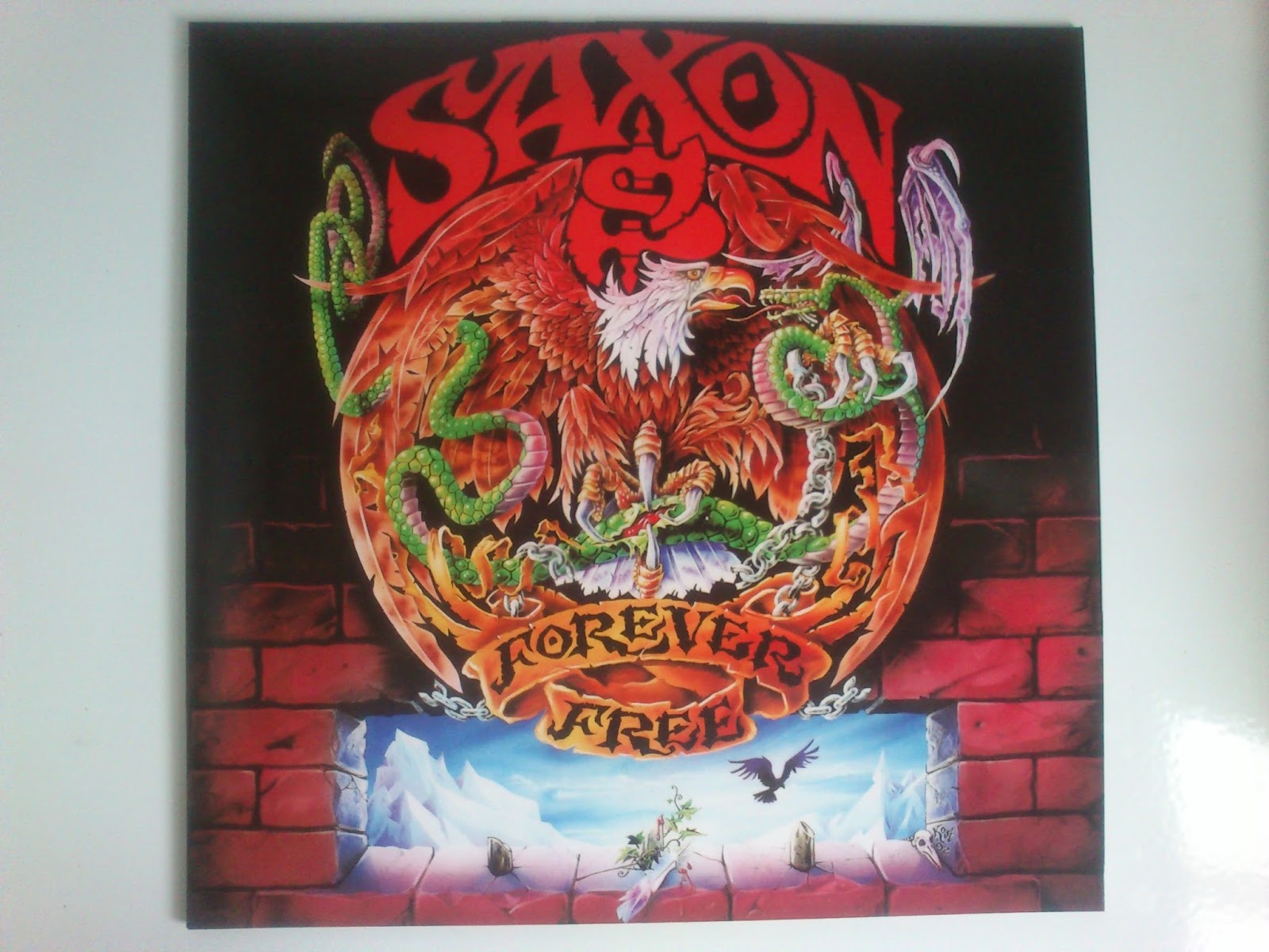 #1848 - SAXON - Forever Free - 1992 : JEBIMETAL DISCOS