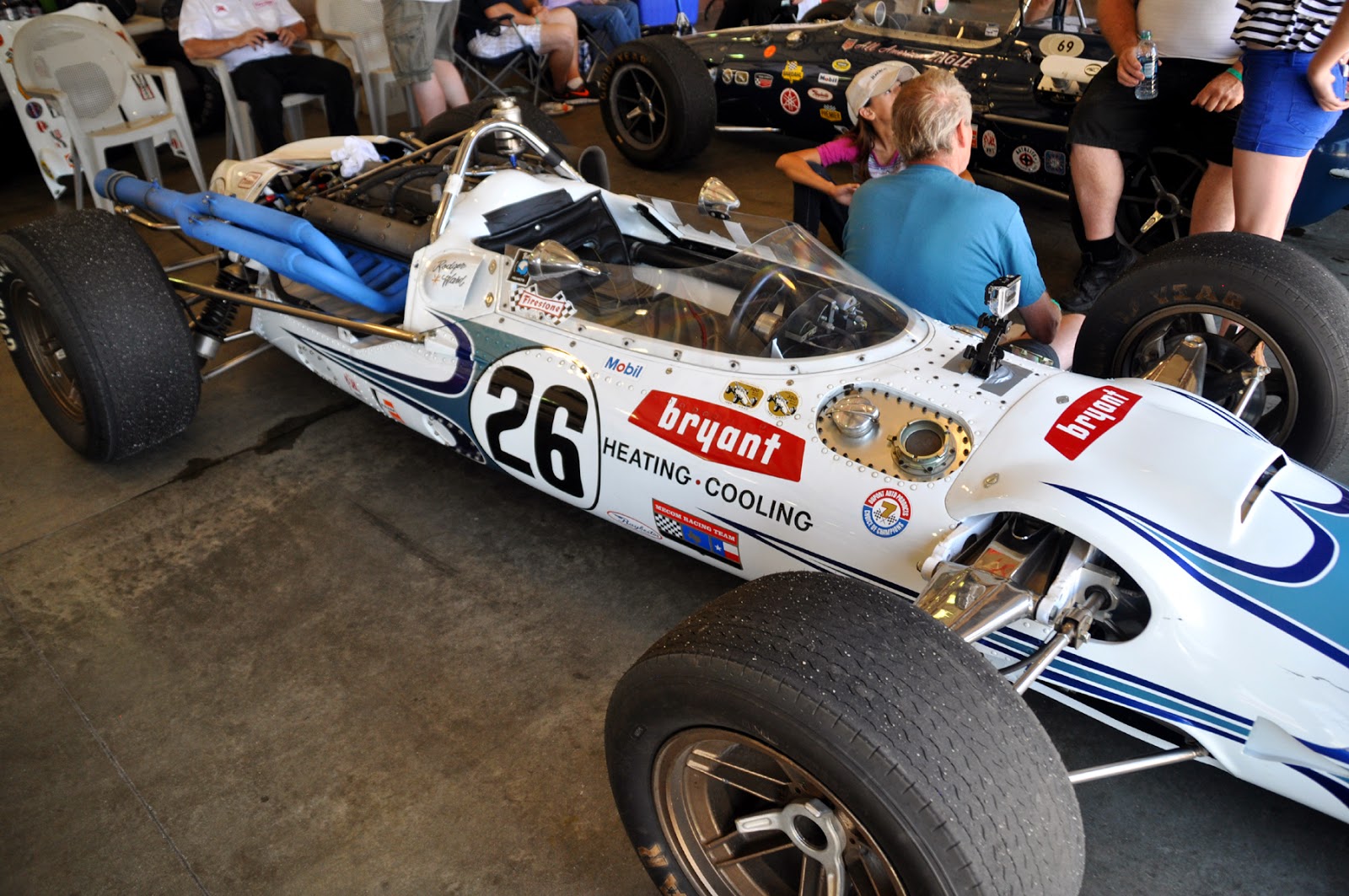 Just Cars Blog: One of Roger Ward's race cars, with a supercharged Offy