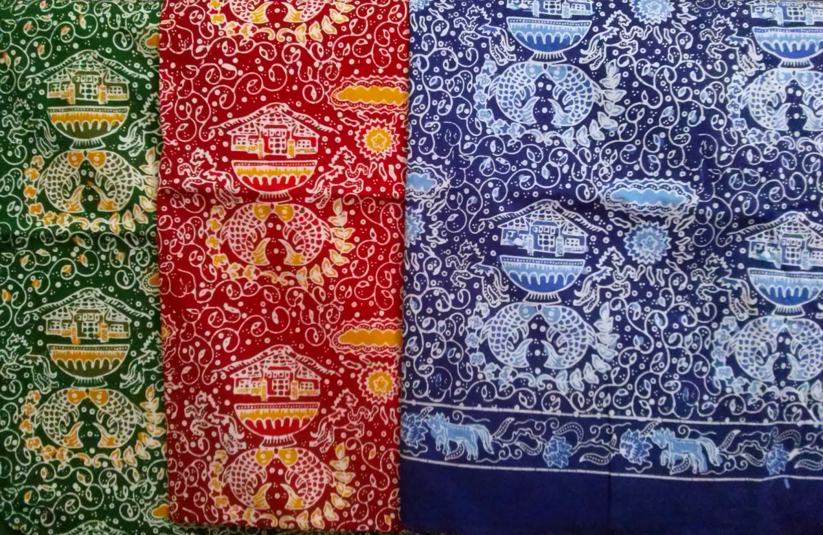 BATIK KHAS KUNINGAN: MACAM-MACAM CORAK & WARNA BATIK KHAS KUNINGAN