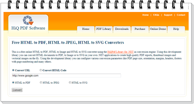 Free HTML to PDF Converter