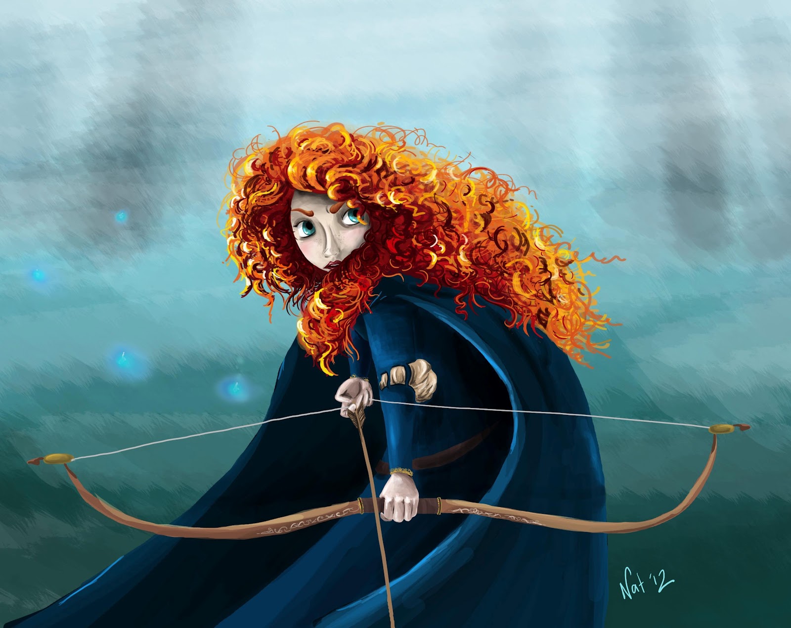 Chasing the Muse: Brave Fanart