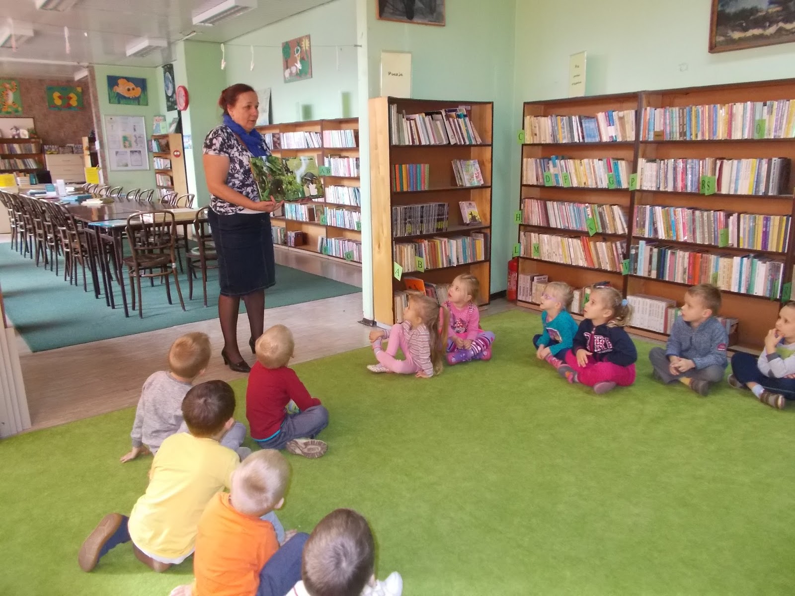 BIBLIOTEKA NA SZWEDEROWIE: Lekcja biblioteczna