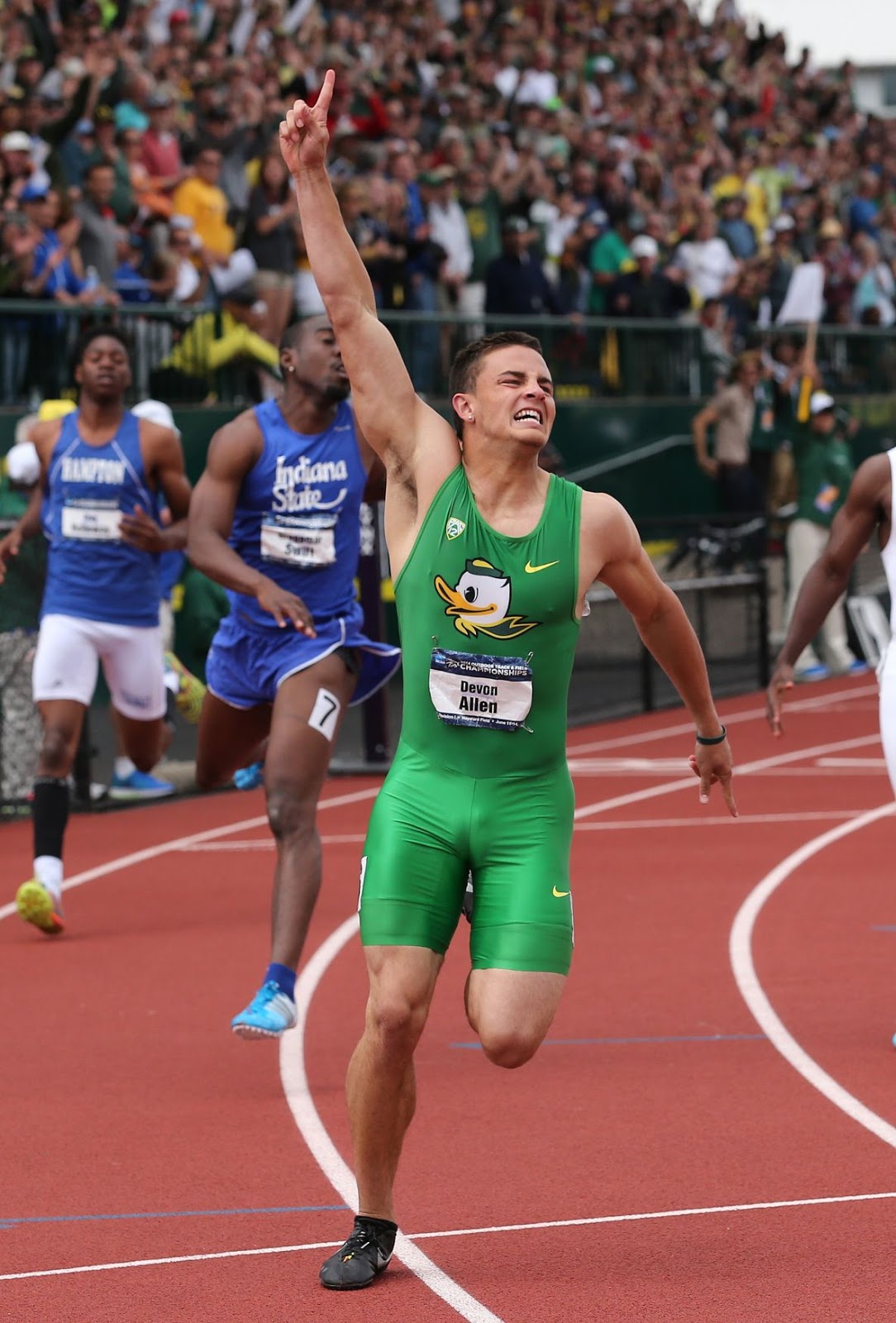 Things that caught my eye: OLYMPIC HOTTIES: Devon Allen, USA, track & field