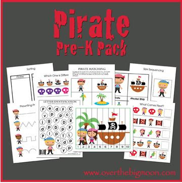 Primary Inspiration: Pirate ABC's
