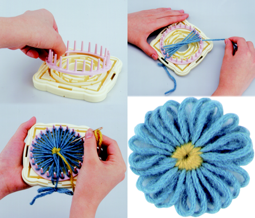 Crochet.is.Fun: Fun Flower Loom