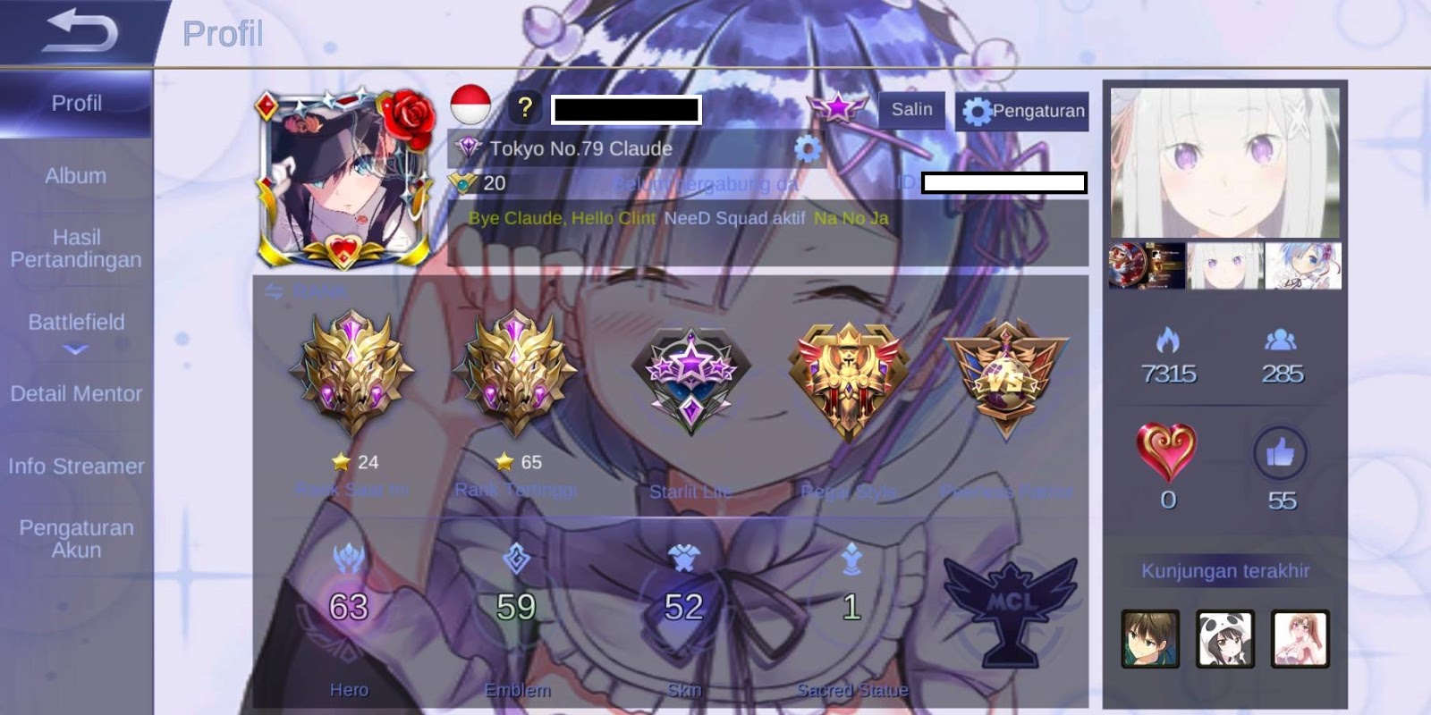 Rem (Mod Mobile Legend)