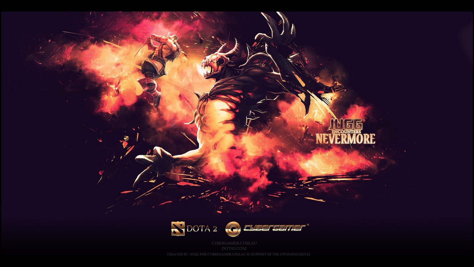 Dota 2 Wallpapers: Dota 2 Wallpaper - Shadow Fiend 1920x1080 (by jinqz)