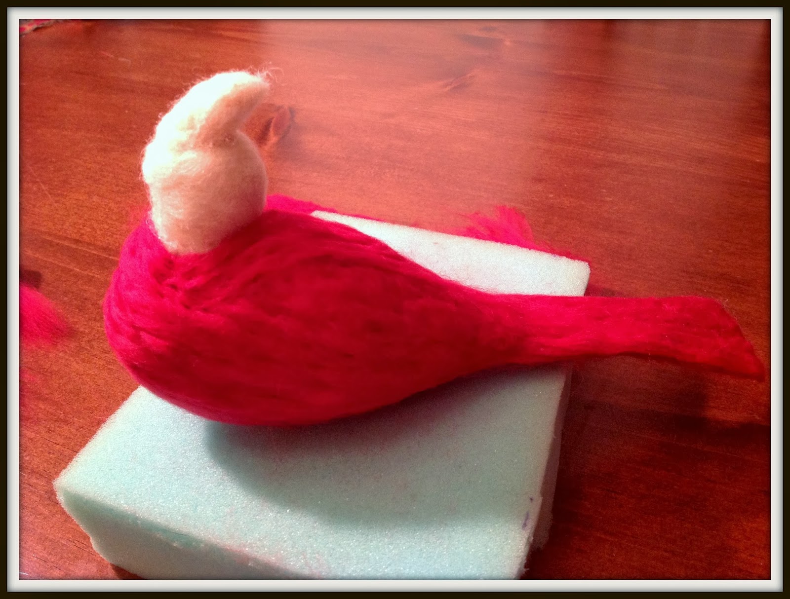 Karen's Quilts, Crows and Cardinals: Redbird Tutorial - Needle Felted ...