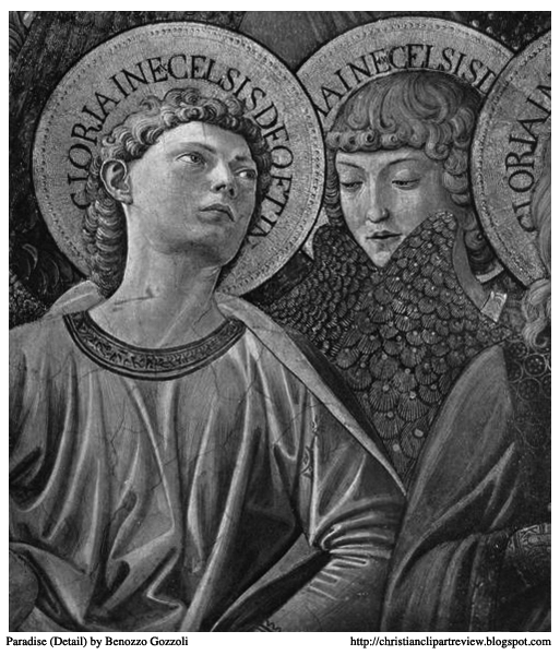 Angels by Benozzo Gozzoli | Christian Clip Art Review