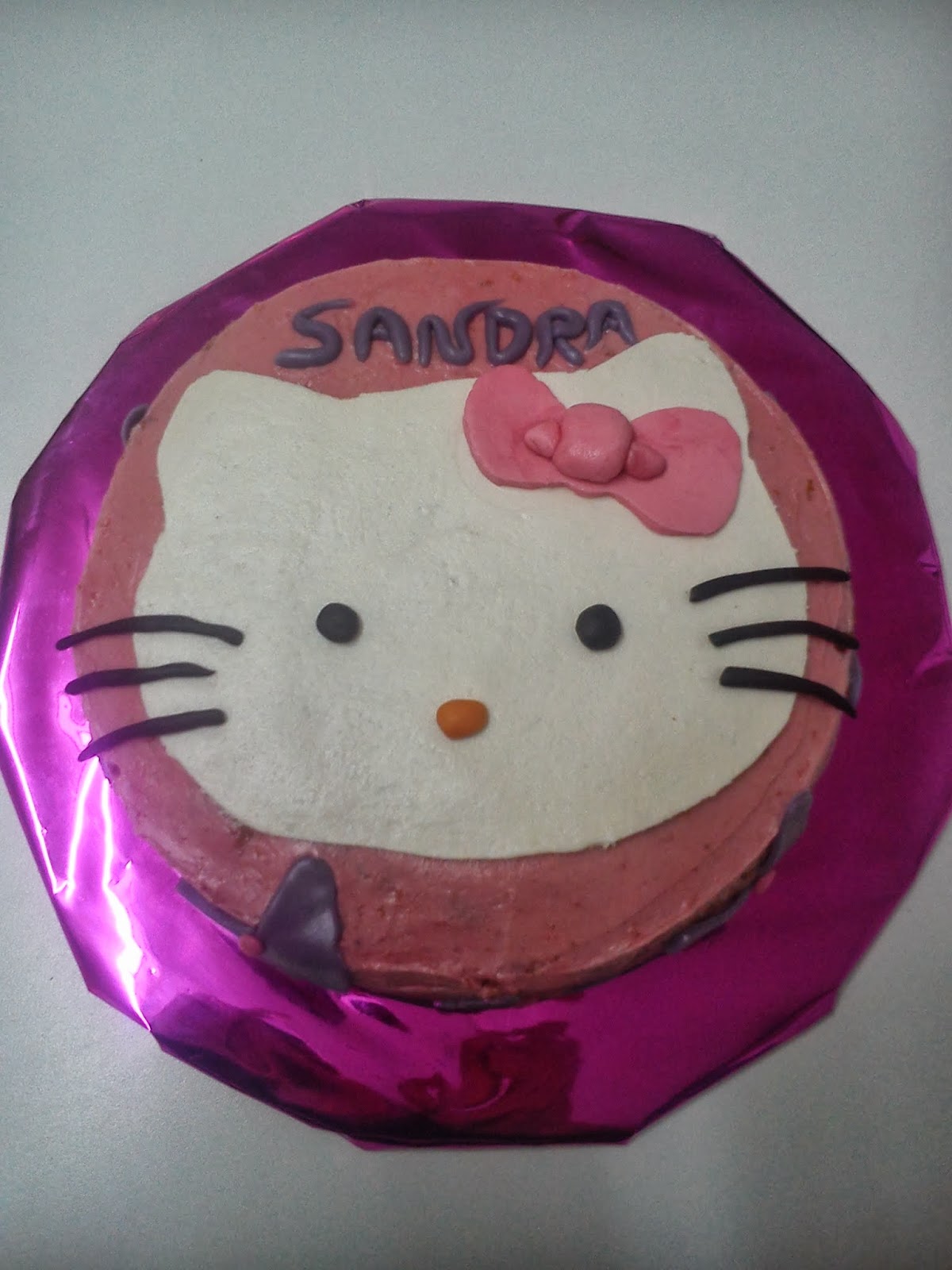 El desvan de los dulces: TARTA HELLO KITTY