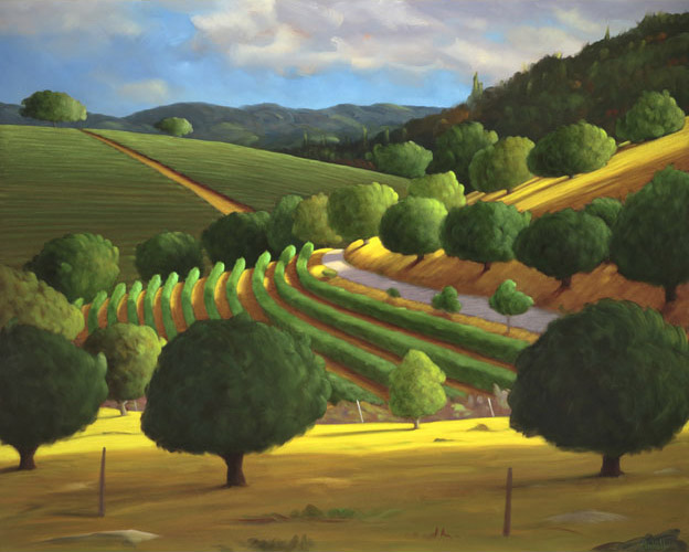 Ross Penhall, Landscape Painter