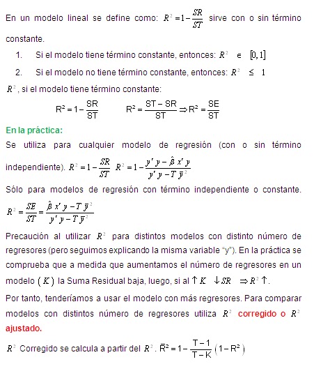 aulaMH: Coeficiente de Determinación