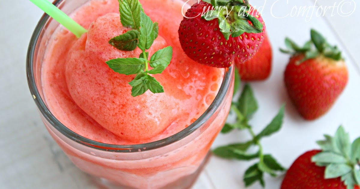 Kitchen Simmer: Strawberry Lemonade Slushy