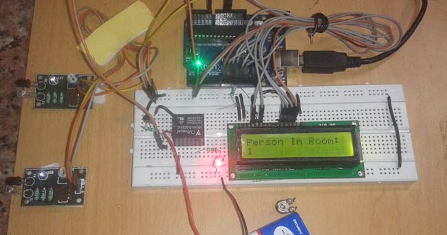 Automatic Room Light Controller with Bidirectional Visitor Counter - sl ...