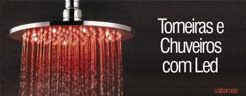O Azulejista: Duchas com LED.