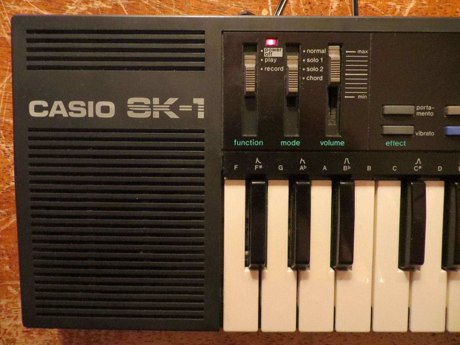 MATRIXSYNTH: VINTAGE CASIO SK-1 SAMPLING KEYBOARD