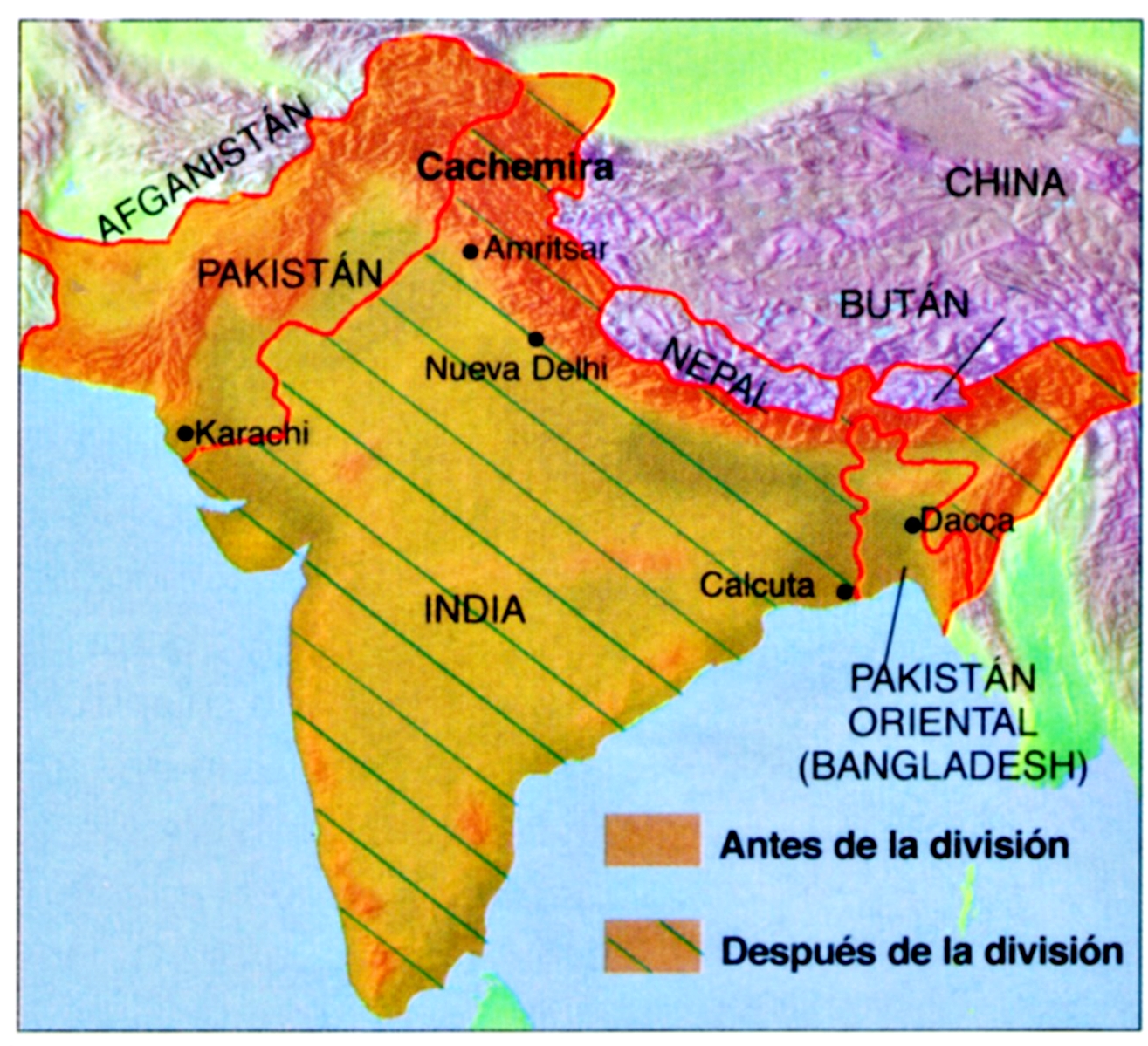 Independencia de la India 1945 - 1947