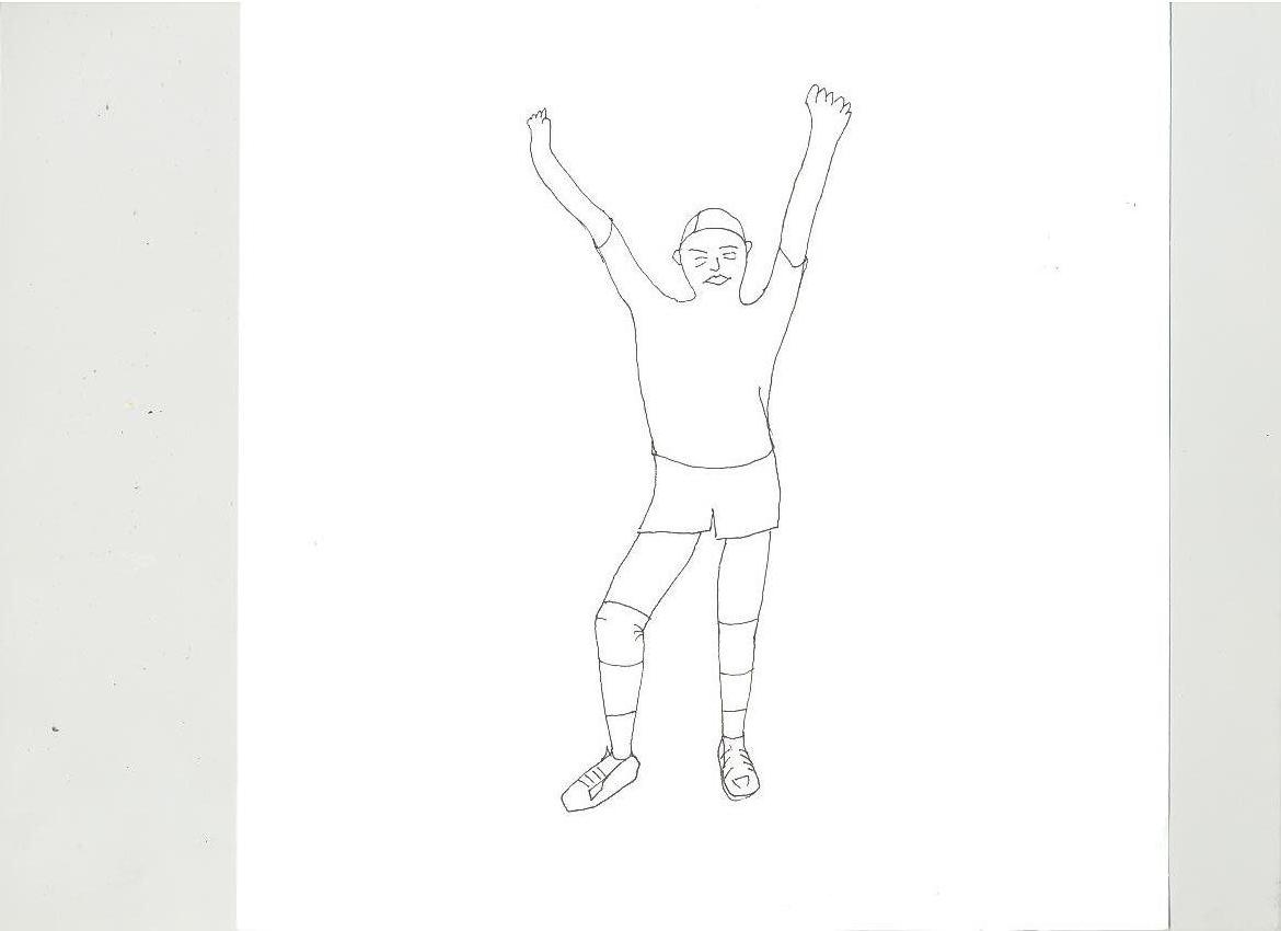 Manuel Aguilar Design Porfolio: Figure Tracing From Photograph