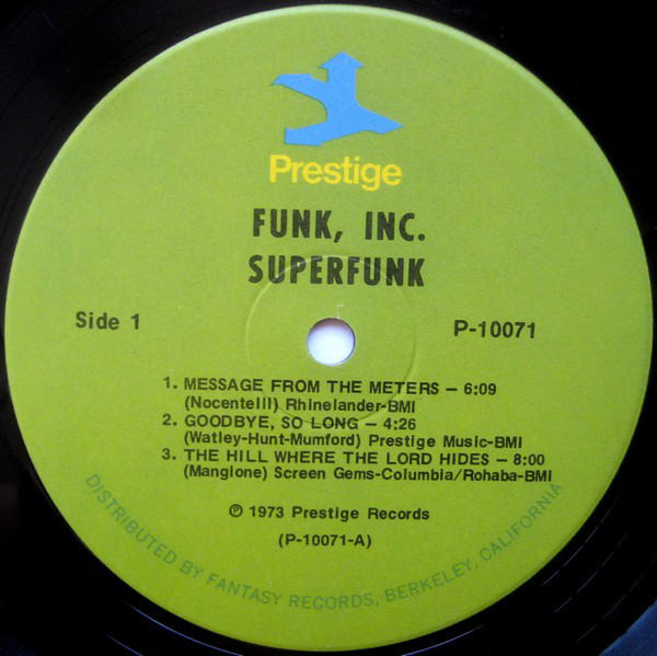 johnkatsmc5: Funk Inc. “Super Funk” 1973 US Soul Jazz Funk - (Best 100 ...