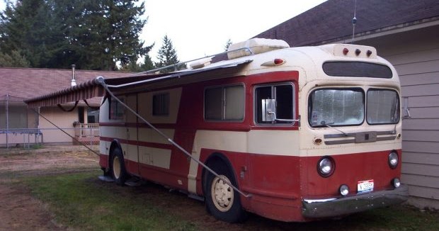 Old Diesel Pusher RV Conversion - RV & Camper