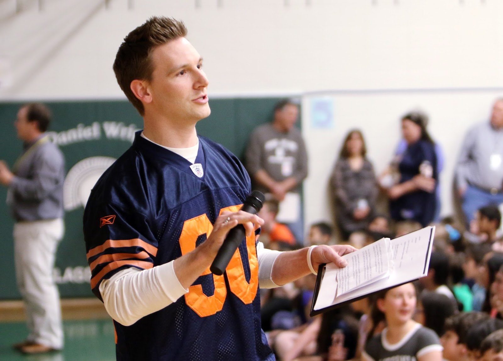 Mark Kodiak Ukena: Chicago Bear Robbie Gould Visits Daniel Wright ...