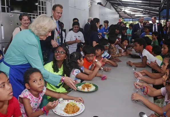 Duchess Camilla visited Lighthouse Children's Welfare Home