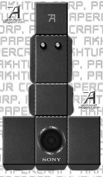 Akhtur Craft: papercraft / speaker