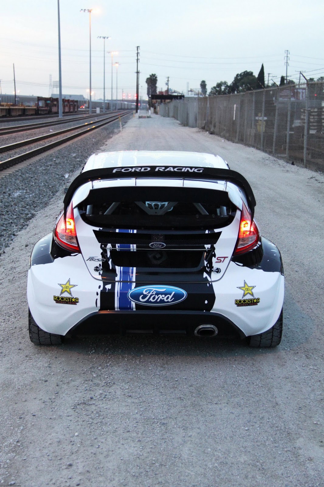 FIESTA ST GLOBAL RALLYCROSS RACER REVEALED AT CHICAGO AUTO SHOW