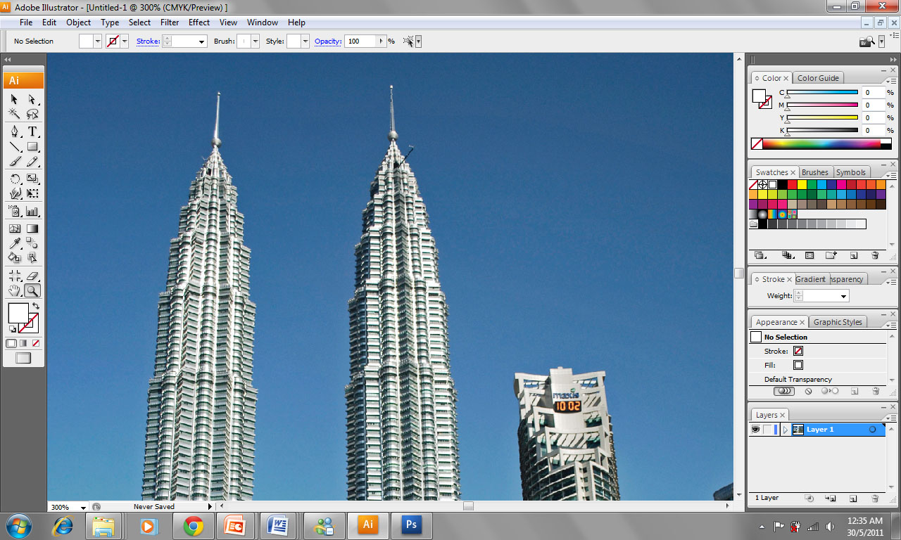 wonders of malaysia: Vector and Bitmap format.