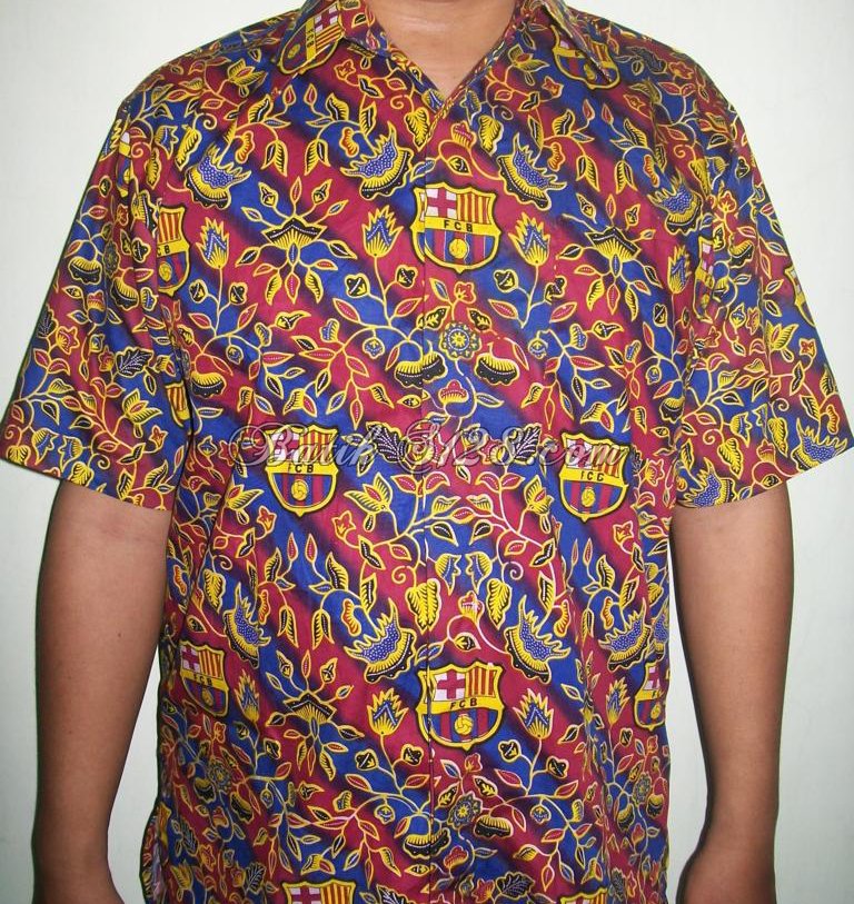 Batik Bola Barca Barcelona FCB Murah Solo (BB003)