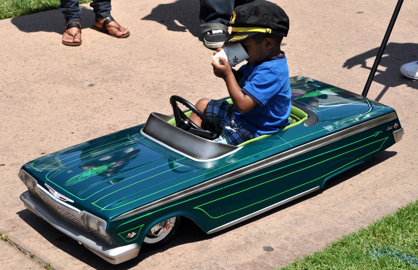 Just A Car Guy: best car show kids car I've seen in a while