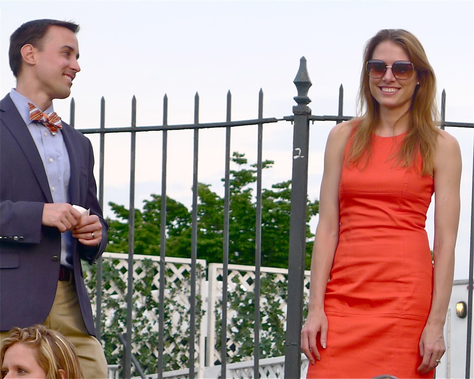 evolution now: belmont stakes- suits, dresses, hats at the races.