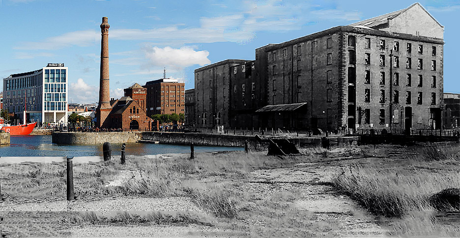 Albert Dock Then and Now
