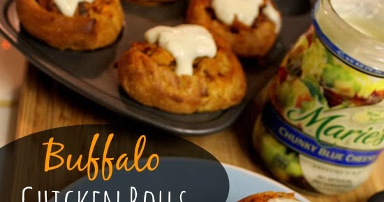 Hungry Harps: Buffalo Chicken Rolls